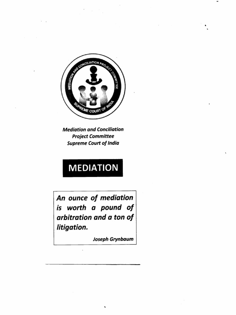 Brochure - MCPC | PDF | Mediation | Dispute Resolution