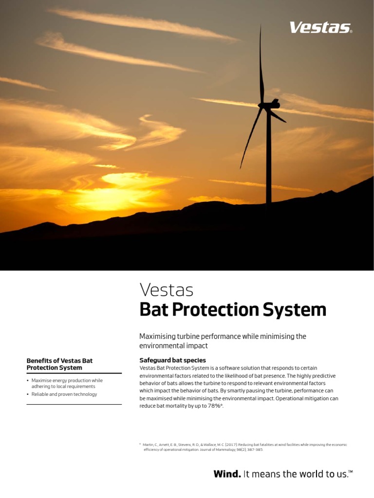 Bat Mitigation System | PDF | Bat | Nature