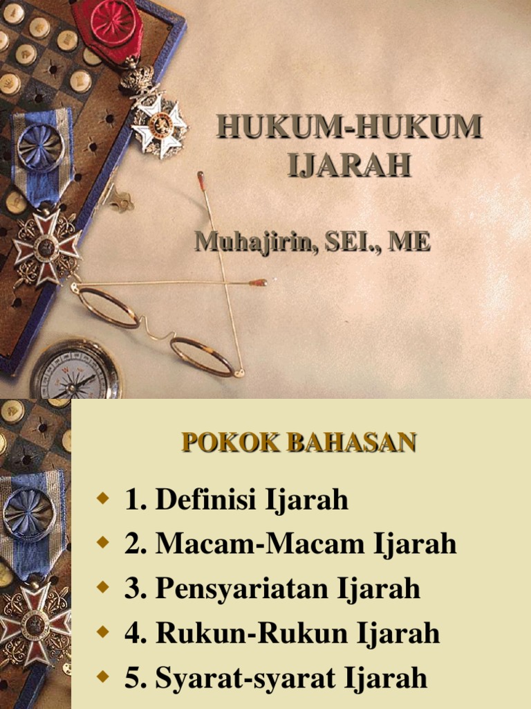 HUKUM IJARAH | PDF