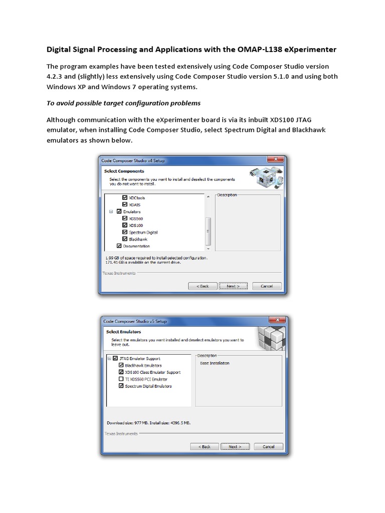 OMAP-L138 DSP Setup and Troubleshooting Guide | PDF | Microphone ...