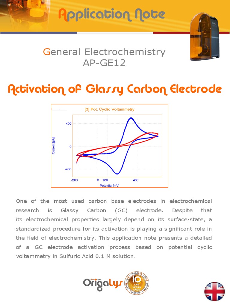 AP GE12 Glassy Carbon Activation | PDF | Electrochemistry | Applied And ...