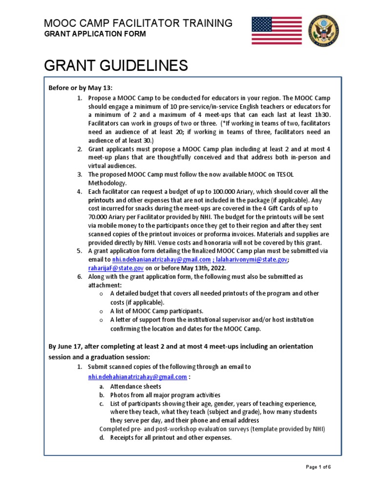 MOOC Camp Proposal Template - RB Edits | PDF | Massive Open Online ...