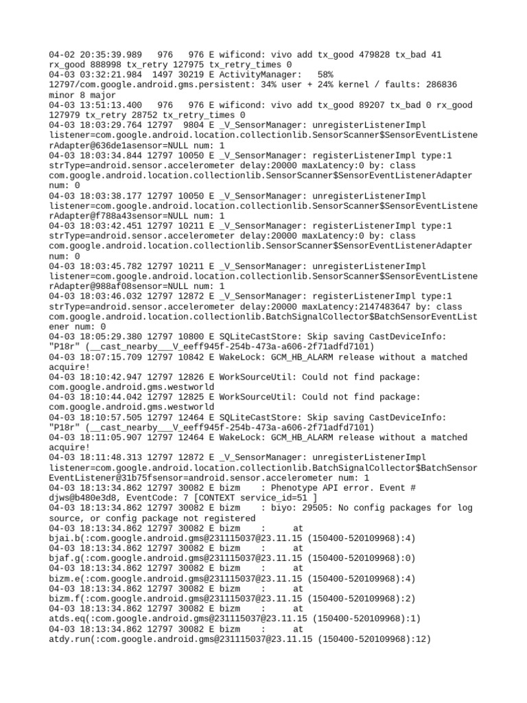 Log | PDF | Software Engineering | Systems Engineering