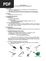 Detailed Lesson Plan in TLE 6 Agriculture - 1 | PDF | Learning | Teachers