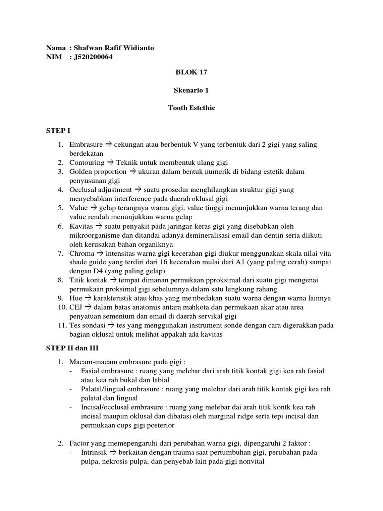 J520200064 - Shafwan Rafif Widianti - Resume Sken 1 B17 | PDF | Kajian Bahasa Asing