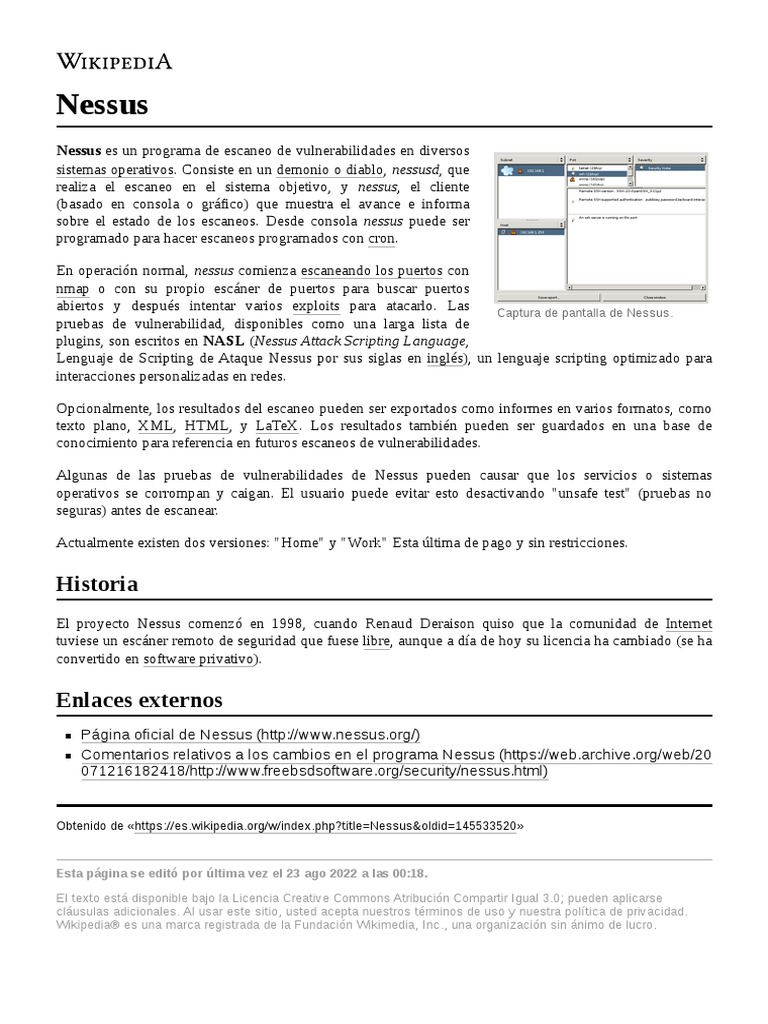 Nessus | PDF