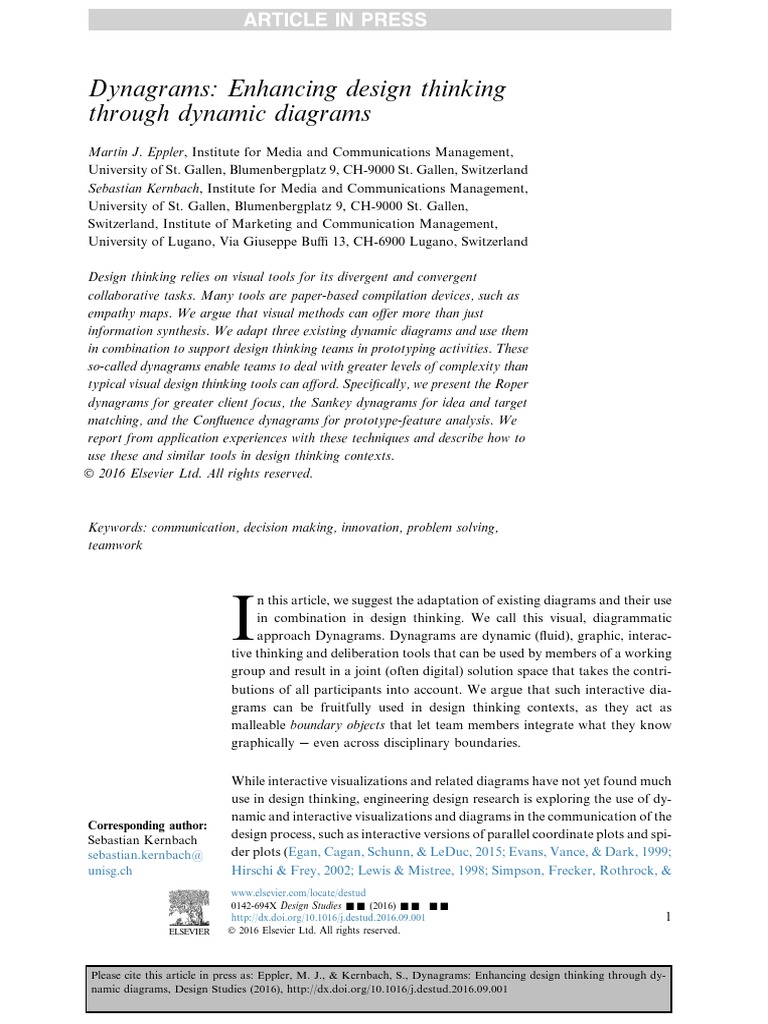 Enhancing Design Thinking | PDF | Design Thinking | Design