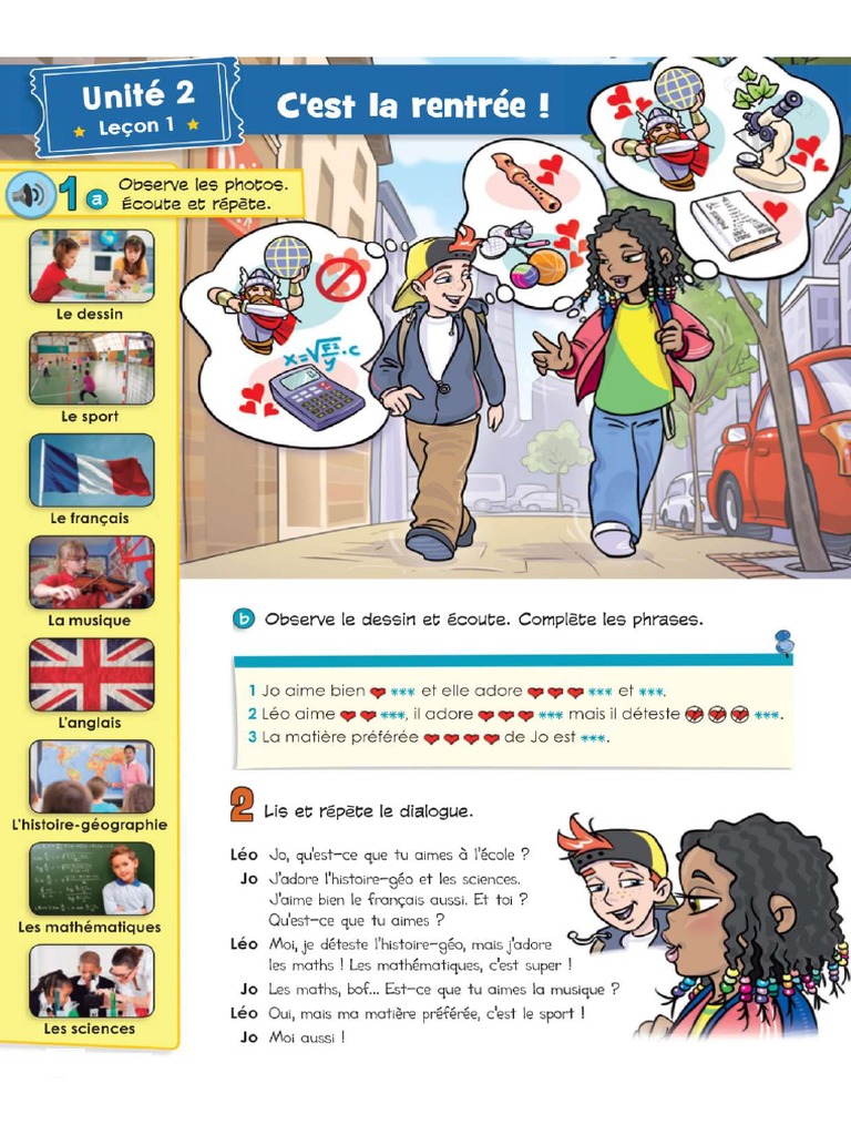 Unité 2 - Leçon 1 | PDF