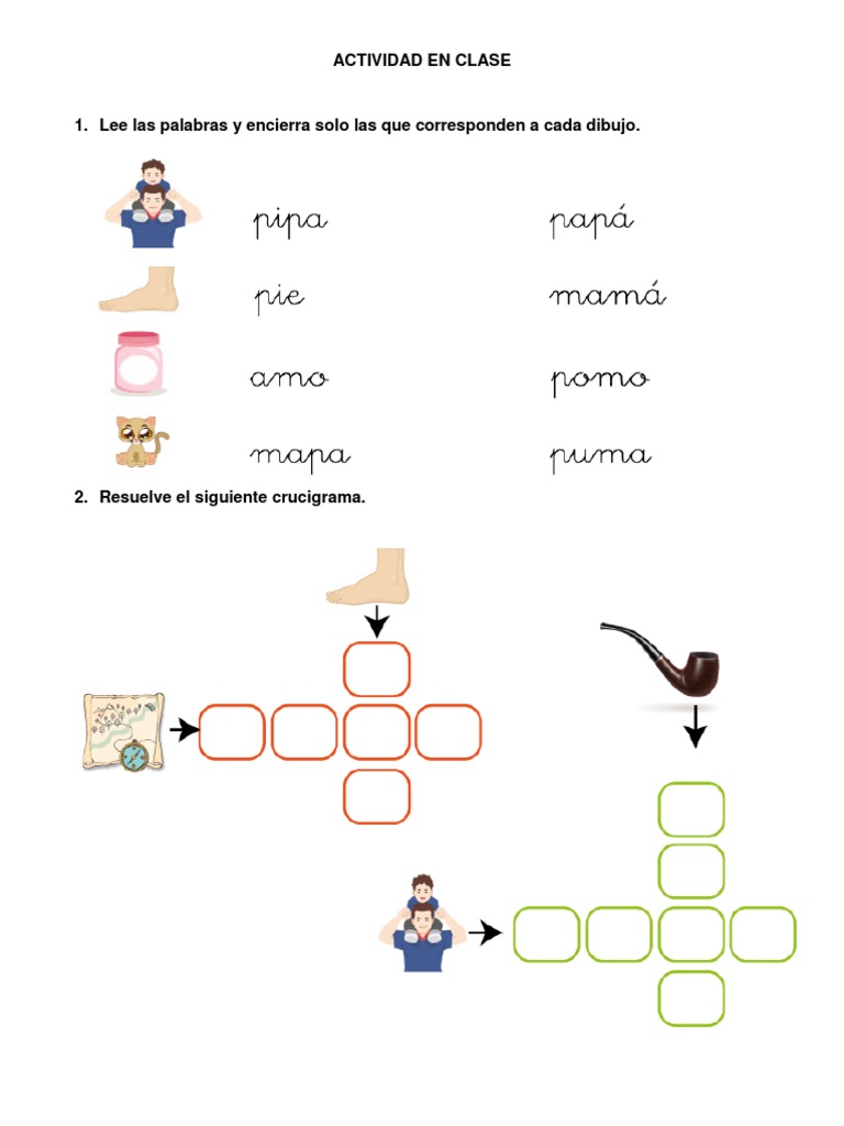 Fonemas P y M | PDF