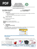 Module Mapeh 3 - Arts | PDF | Shape | Drawing