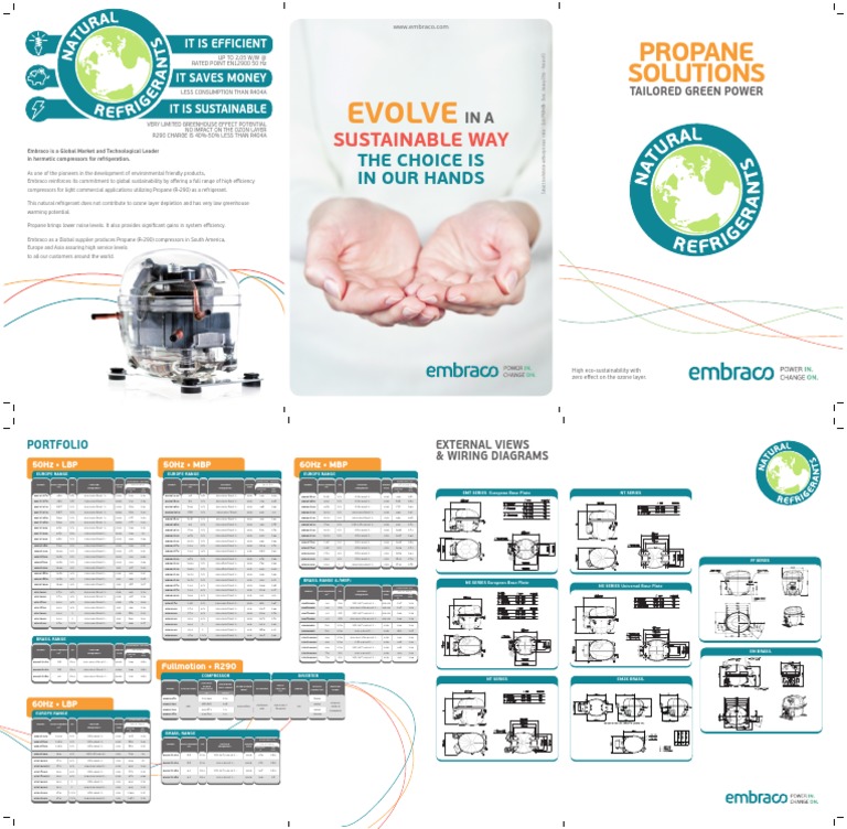 Leaflet Natural refrigerants | PDF | Propane | Sustainable Technologies