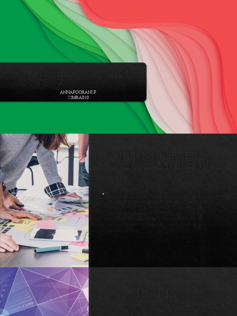 Object-Oriented Analysis & Design Guide | PDF