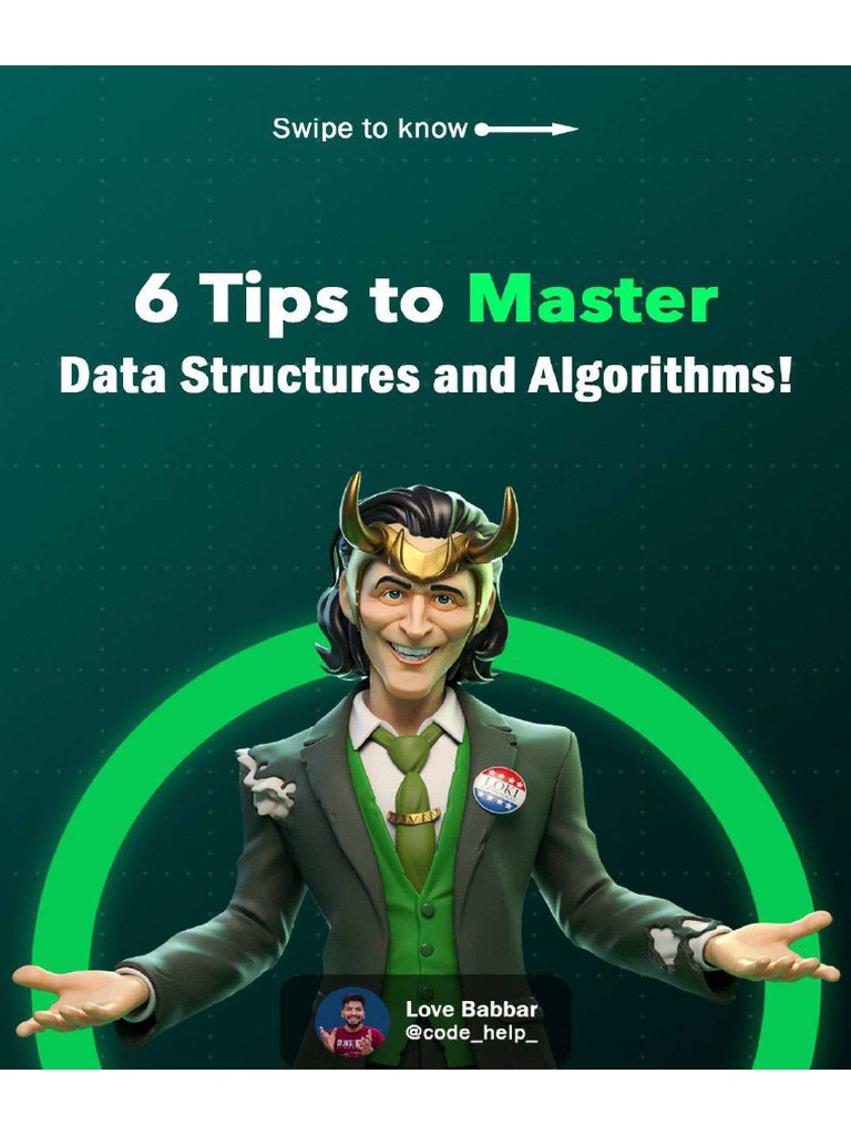 Tips To Master Dsa Pdf