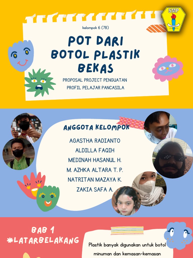 Pot Dari Botol Plastik Bekas | PDF