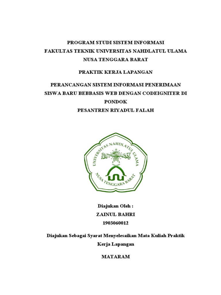 Sistem Info Penerimaan Siswa Baru | PDF | Komputer