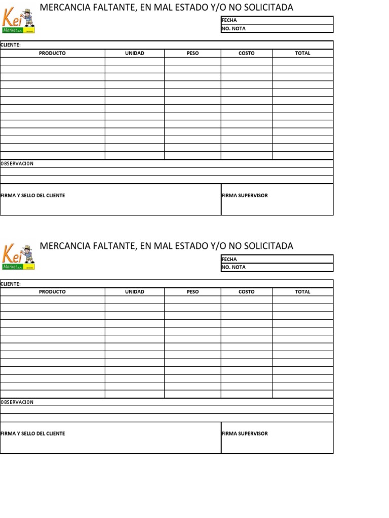 Nota Devolucion | PDF