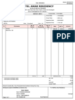 Banglore Hotel Bill - 08 JAN 2023 | PDF | Business | Payments
