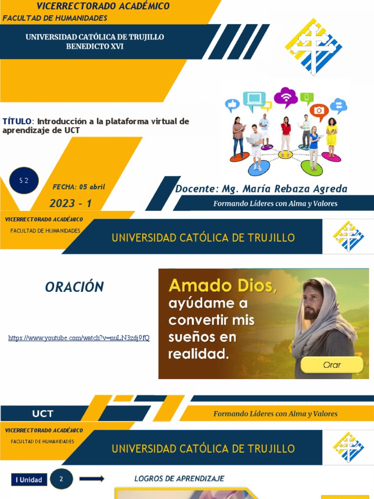 Plataforma Virtual UCT: Guía 2023 | PDF | Aprendizaje | Comunicación