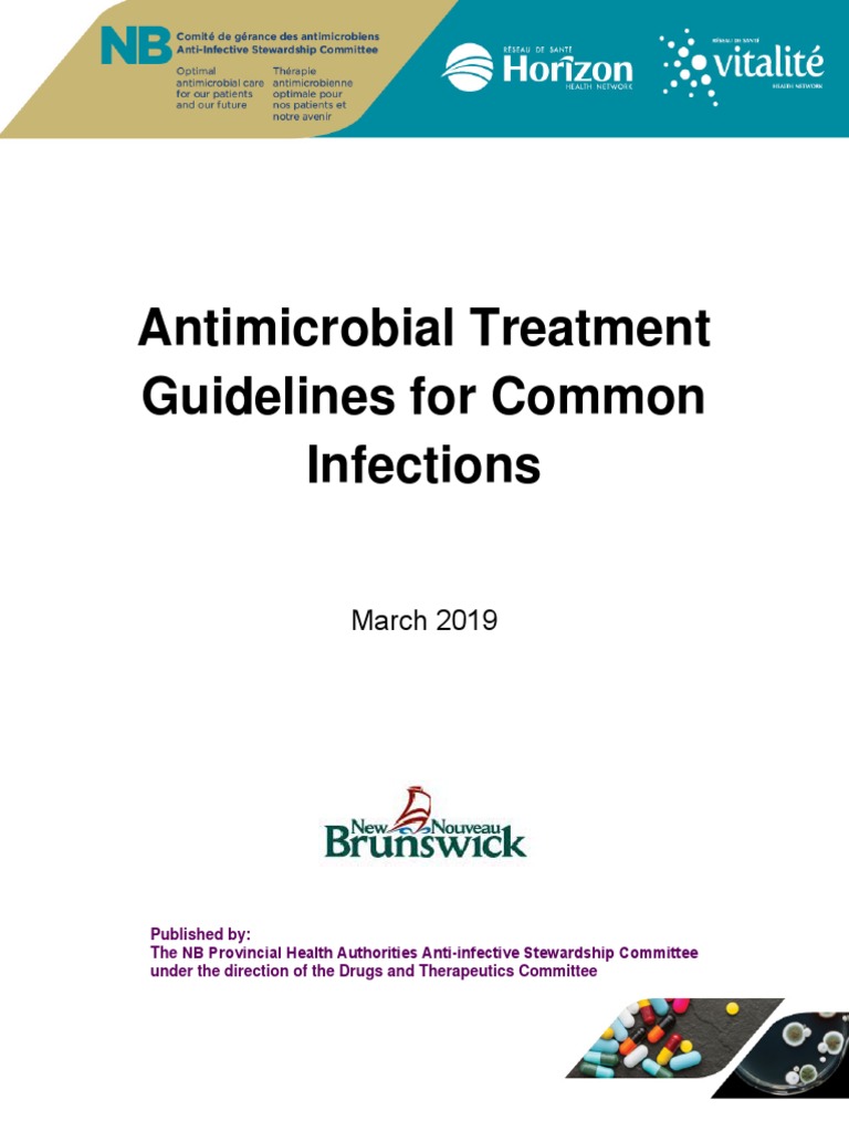 Antimicrobial Treatment Guidelines For Common Infections en | PDF ...