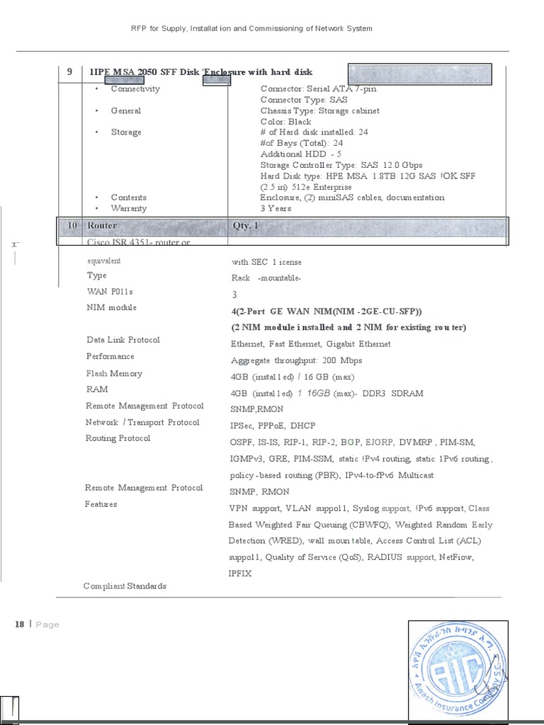 Pages From AIC Items Specifications | PDF | Networking | Multiprotocol Label Switching