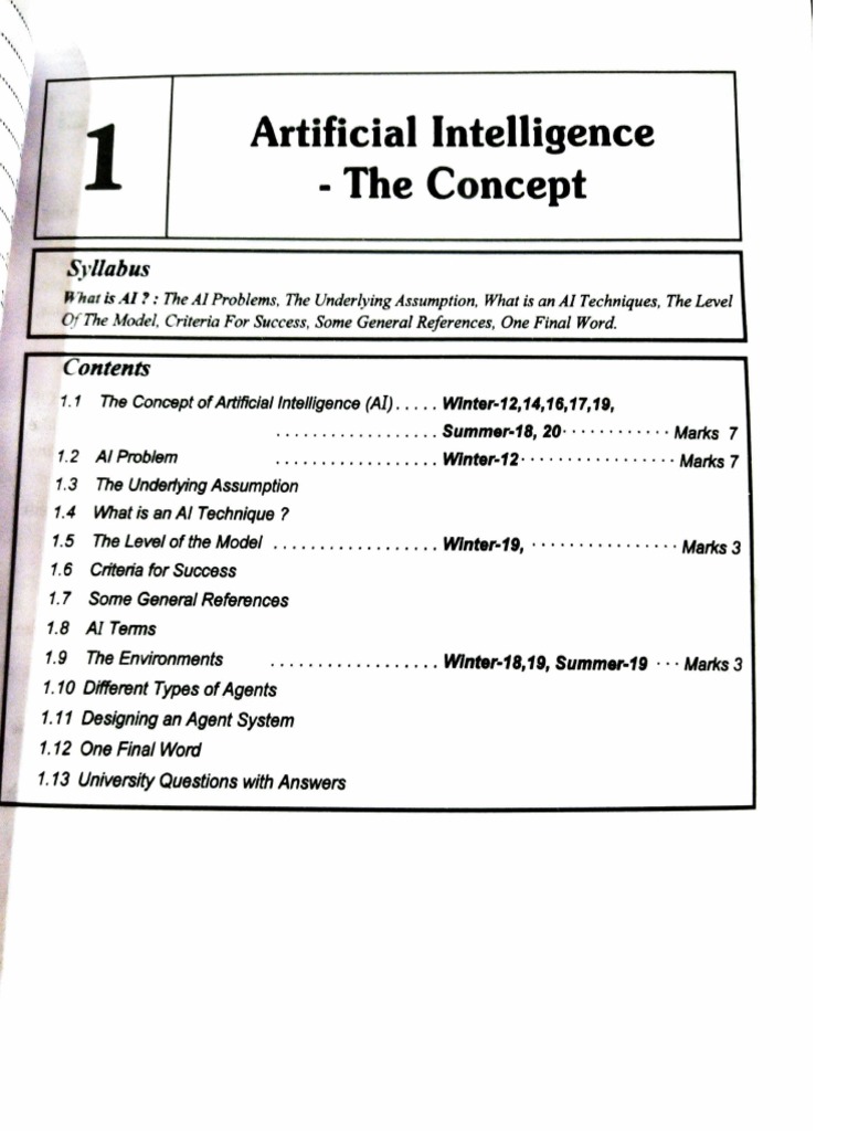 AI Technical Book (3161608) | PDF | Intelligence (AI) & Semantics ...