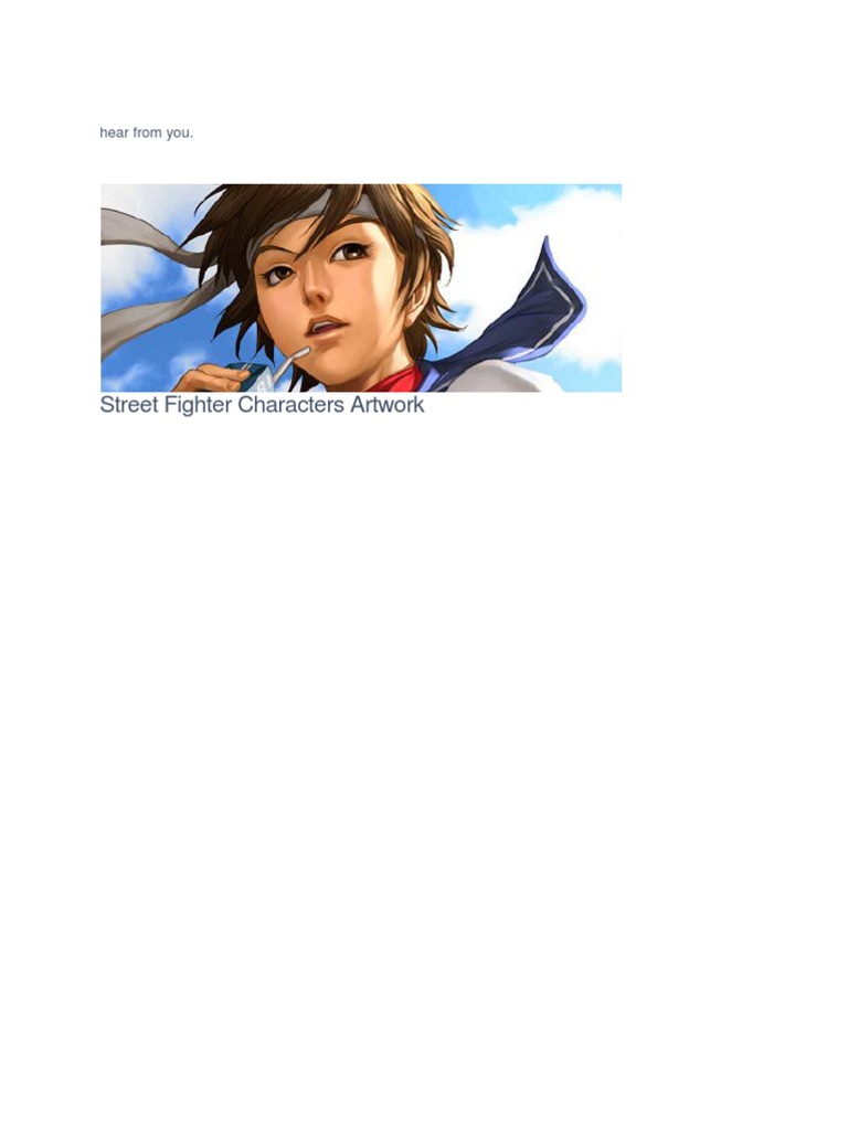 Street Fighter | PDF | Action Video Games | Video Game Franchises