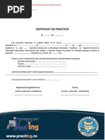 MODEL Adeverinta Pentru Angajatori | PDF