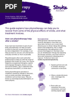 Stroke Patient Positioning Guidelines | PDF | Medical Specialties ...
