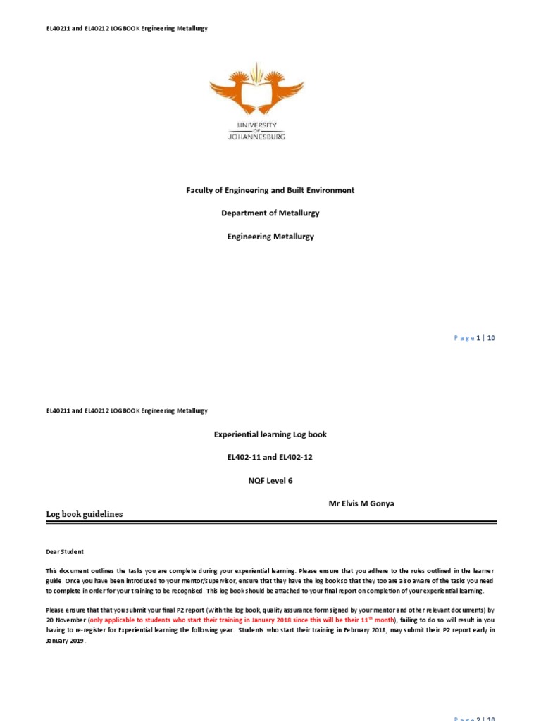 Engineering Metallurgy Log Book | PDF | Laboratories | Engineering