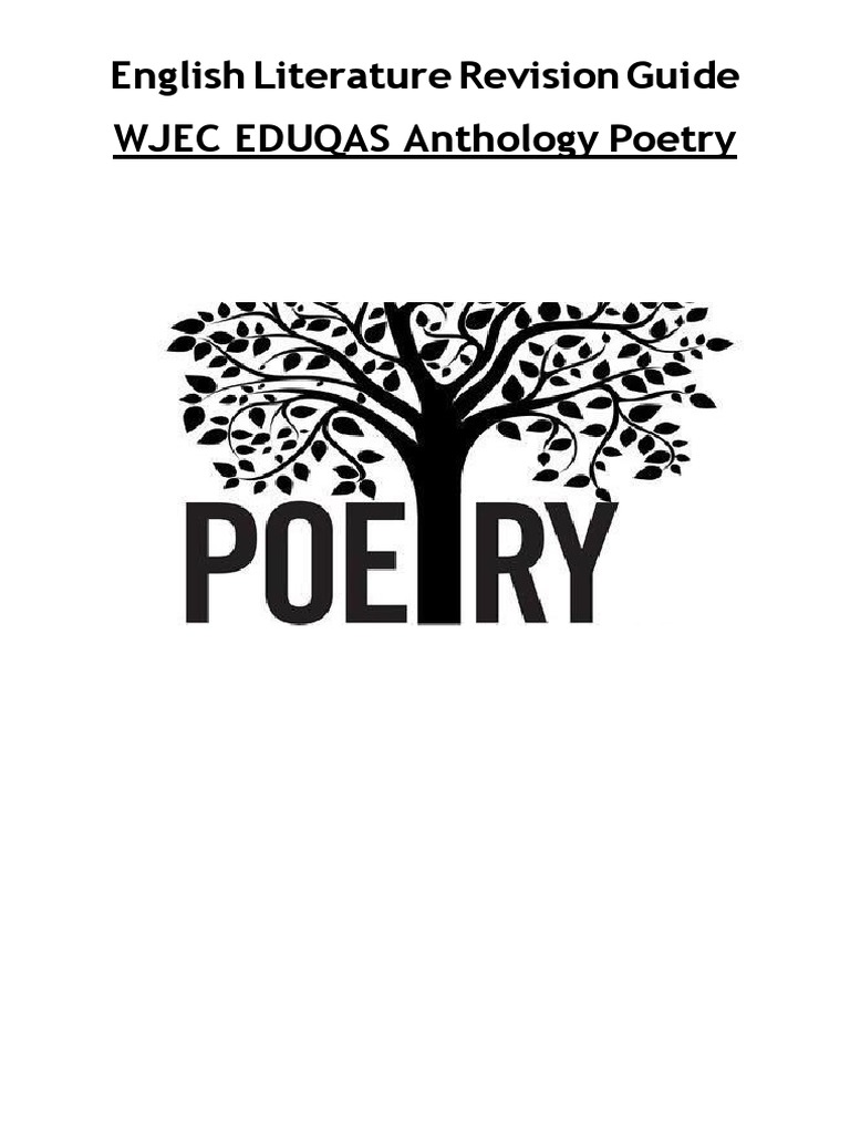 Anthology Guide | PDF | Love | Poetry