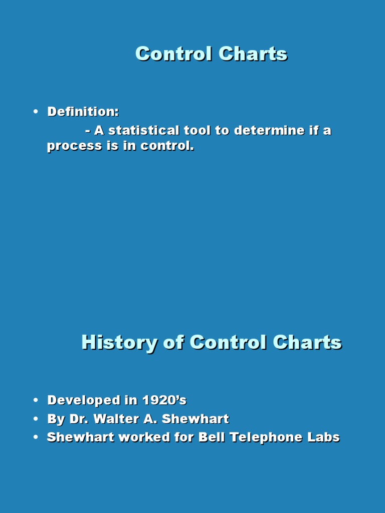 Control Chart Basics | PDF | Standard Deviation | Statistics
