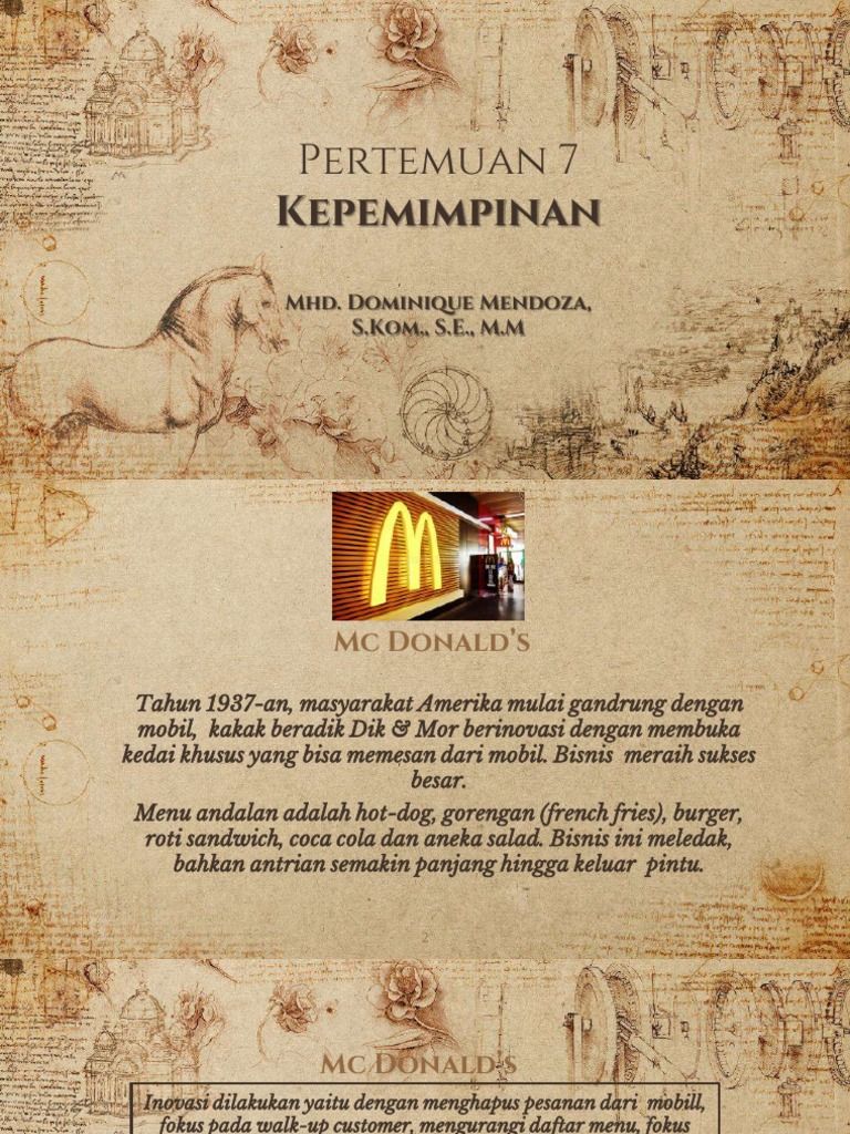 Pert 7 Kepemimpinan | PDF