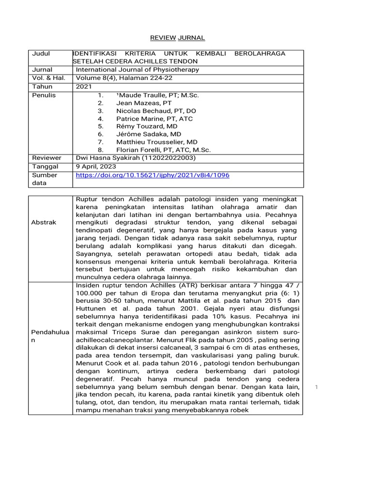 Review Journal | PDF