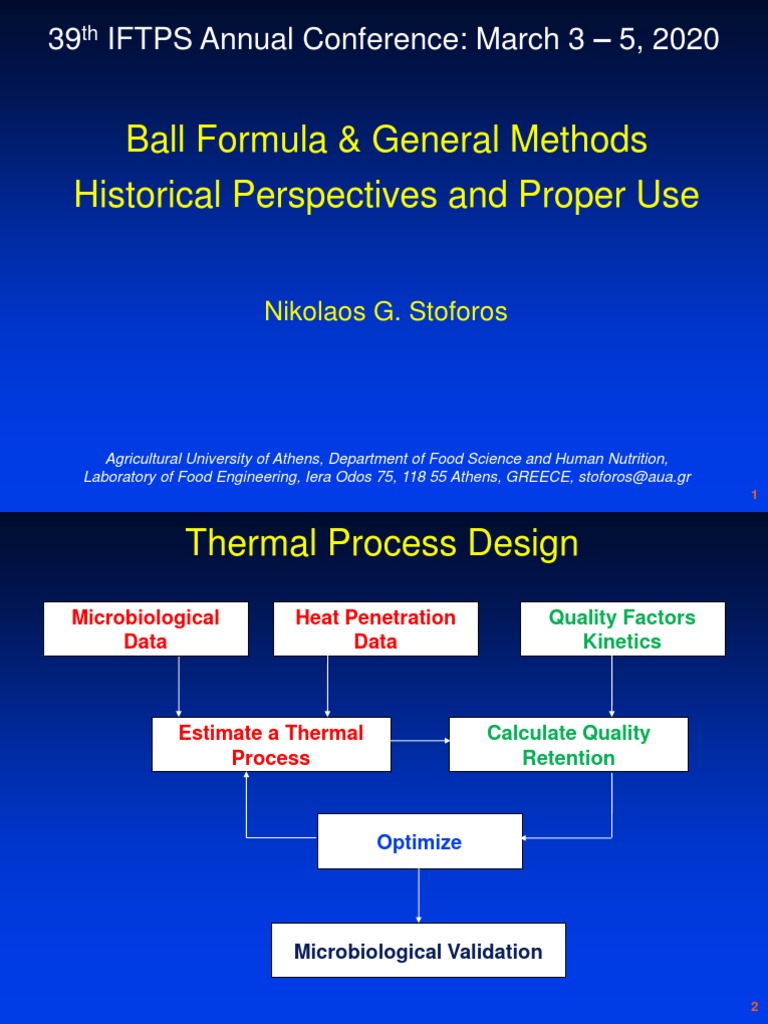Ball Formula & Historical Perspectives | PDF | Chemical Kinetics ...