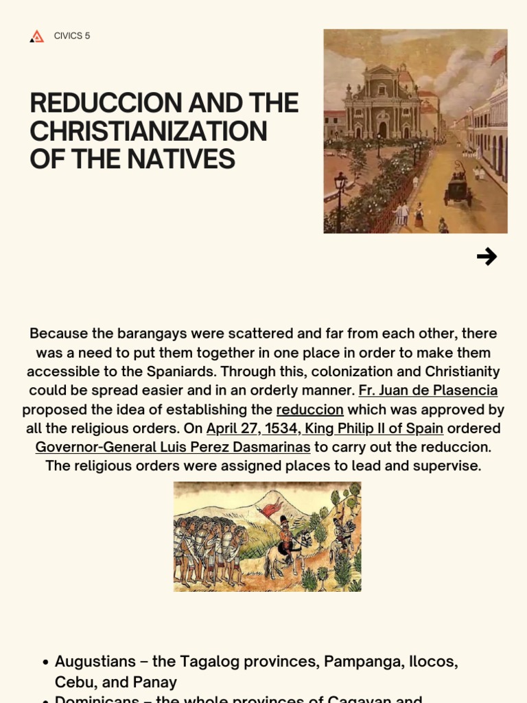 Reduccion and Christianization in the Philippines | PDF | Philippines