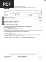 Interview Writing Format Sample | PDF