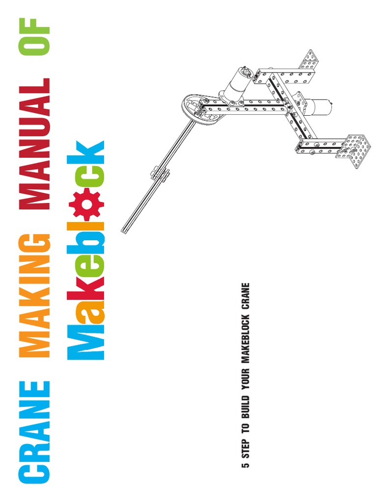 Makeblock Crane Manual v1.01 | PDF