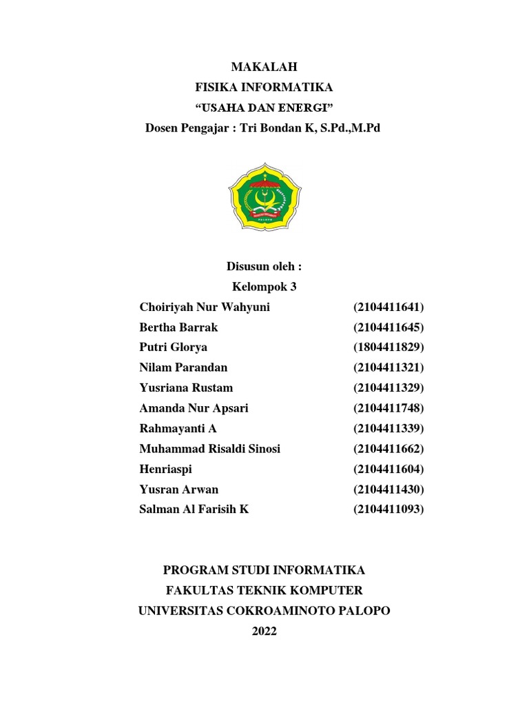 Makalah Kelompok Iii-3 | PDF