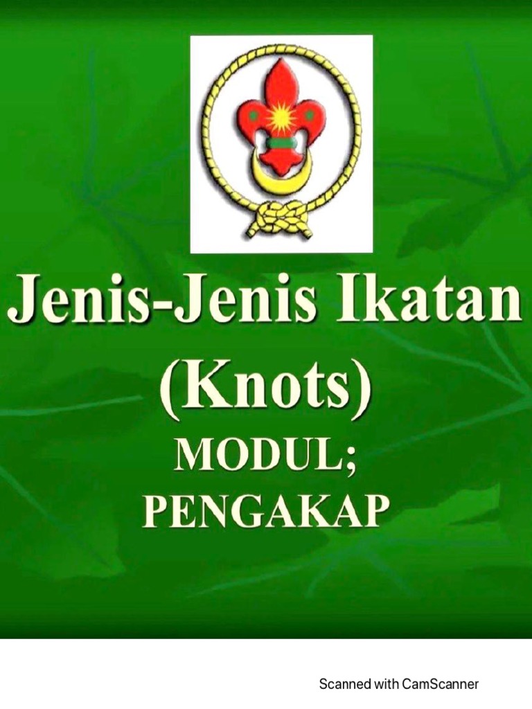 Asas Ikatan & Simpulan Pengakap | PDF