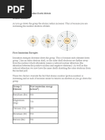 IGCSE Chemistry - Groups 1, 7 and 0 | PDF | Chlorine | Potassium