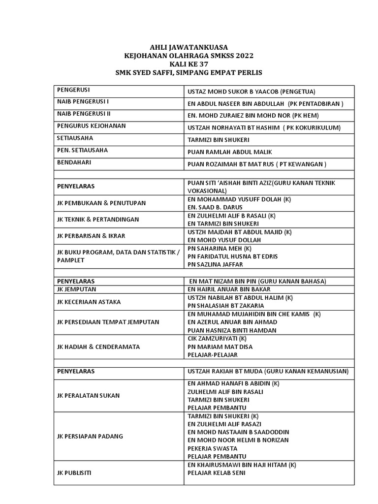 Ajk Olahraga | PDF