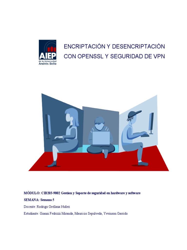 Encriptación Y Desencriptación Con Openssl Y Seguridad de VPN | PDF | Clave (criptografía ...