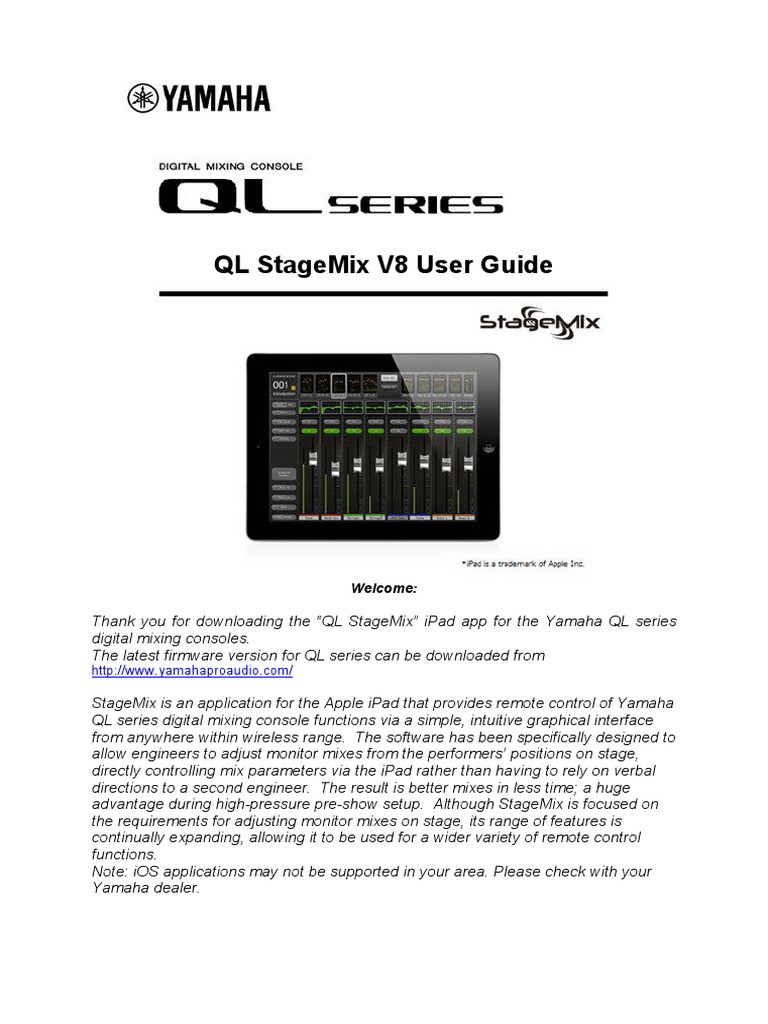 QL Stagemix en Ug v8 A0 | PDF | Wi Fi | Computer Network