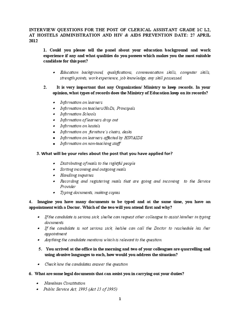 Interview Questions Pdf Cognitive Science Learning