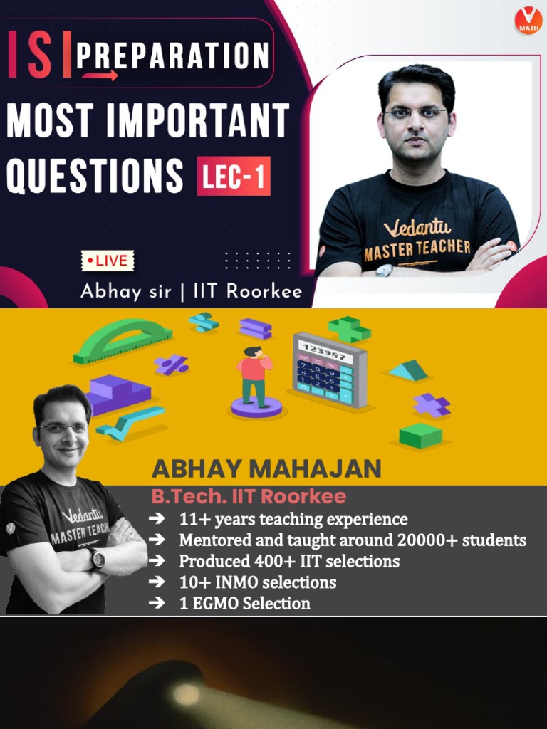 ISI+L1 +Most+Important+questions+ | PDF | Trigonometric Functions | Trigonometry