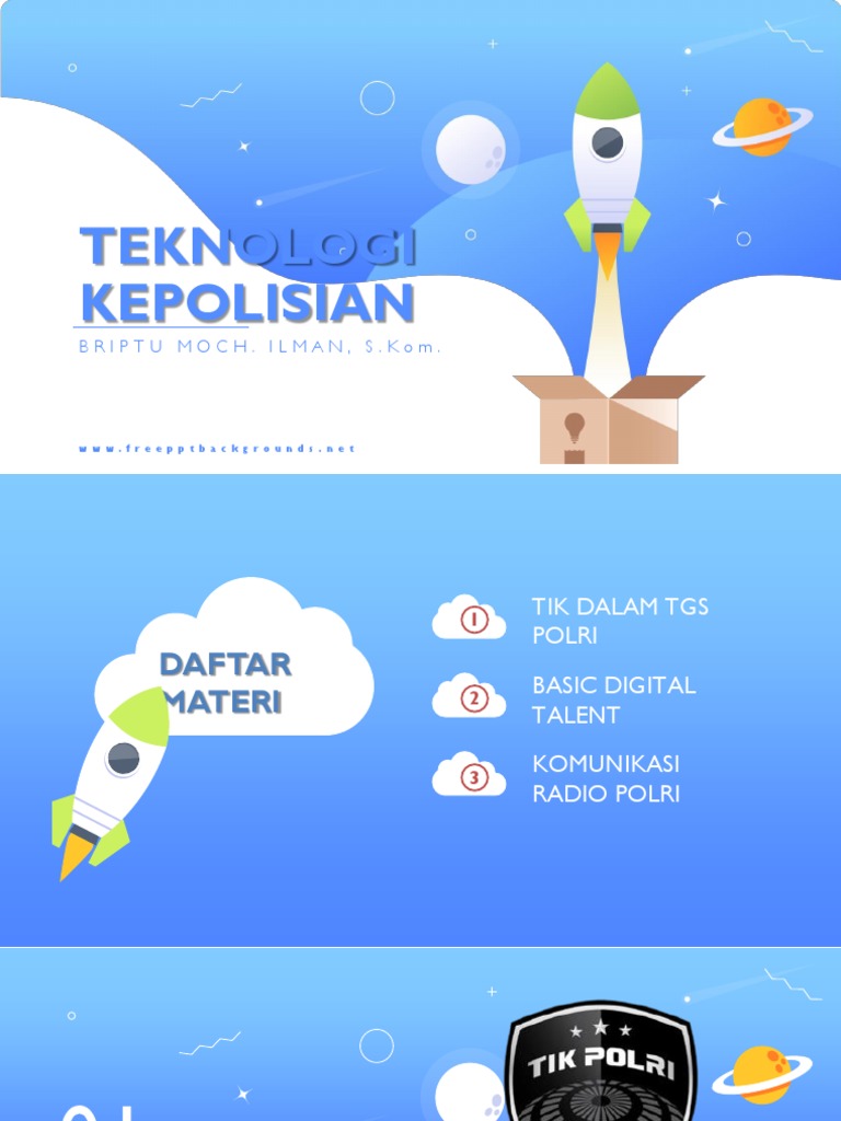 Teknologi TIK Polri dan Manfaatnya | PDF