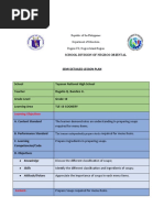 Lesson Plan Tle Market Forms | PDF | Cooking, Food & Wine | Wellness