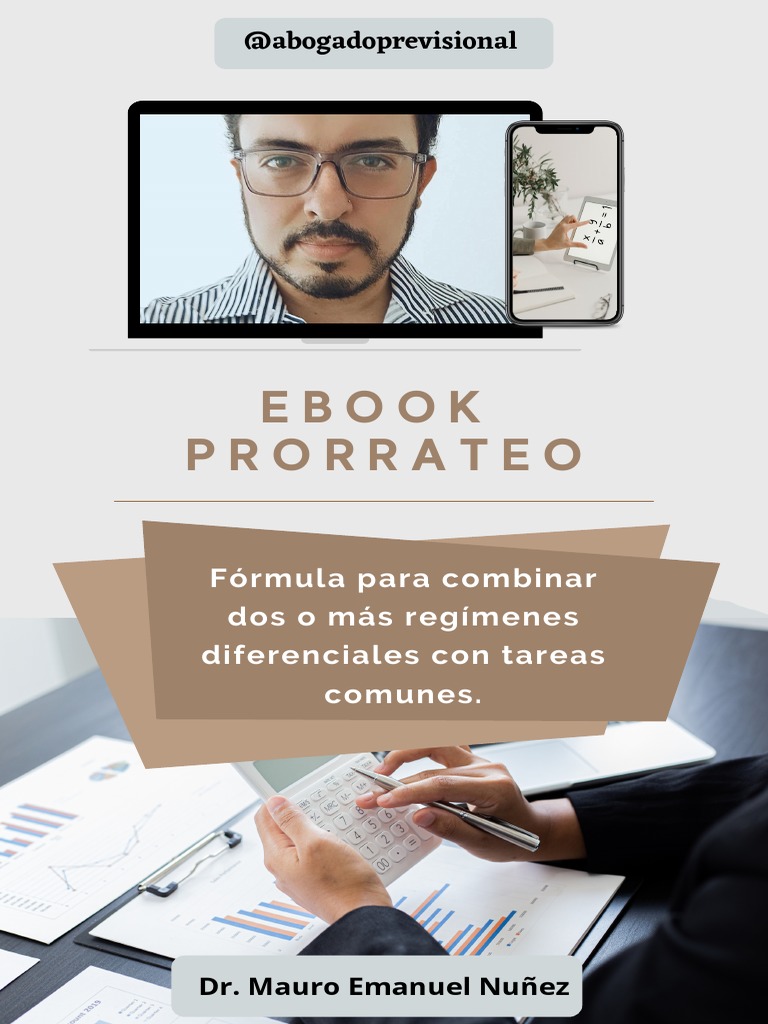 Ebook Prorrateo: Fórmula para Combinar Dos o Más Regímenes Diferenciales Con Tareas Comunes ...