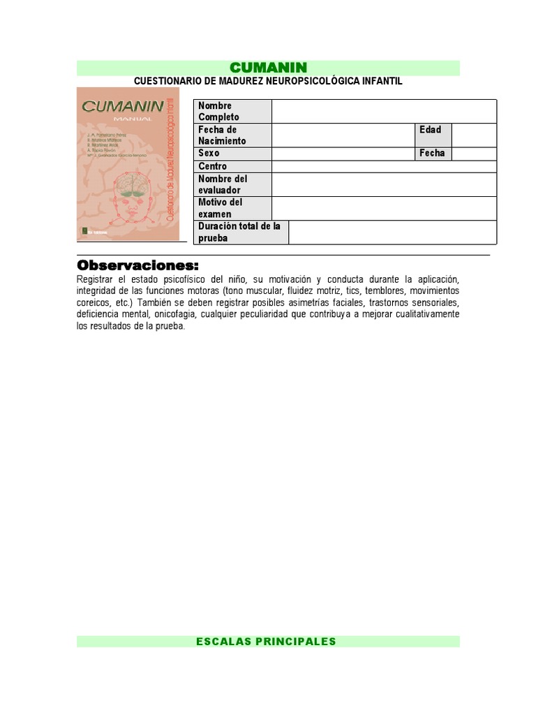 Cumanin Protocolo para Tomar | PDF