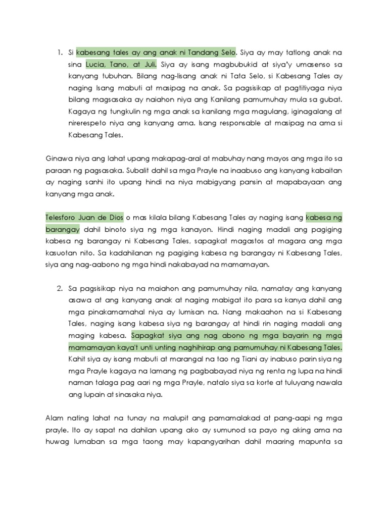 Kabanata IV & V NG El Filibusterismo | PDF